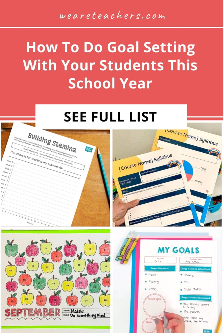 How To Do Goal Setting With Your Students This School Year