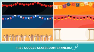 Free Google Classroom Banners for Every Subject and Theme