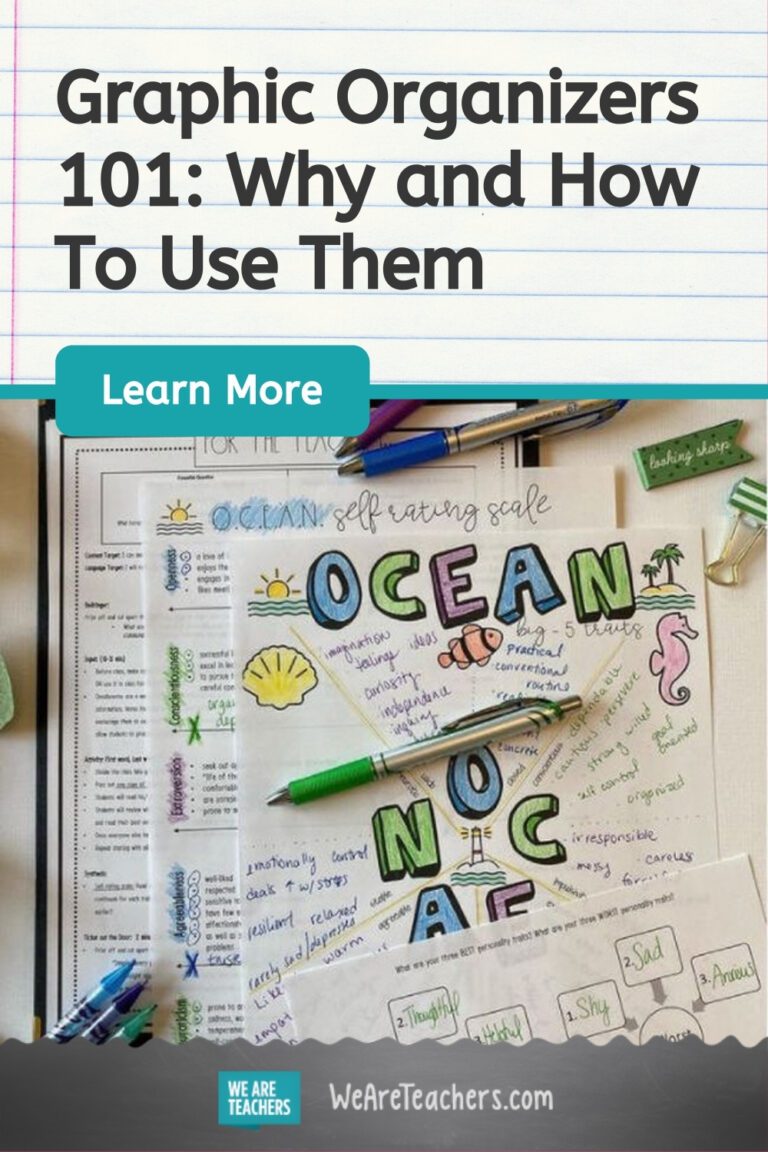 Graphic Organizers 101: Why and How To Use Them - We Are Teachers