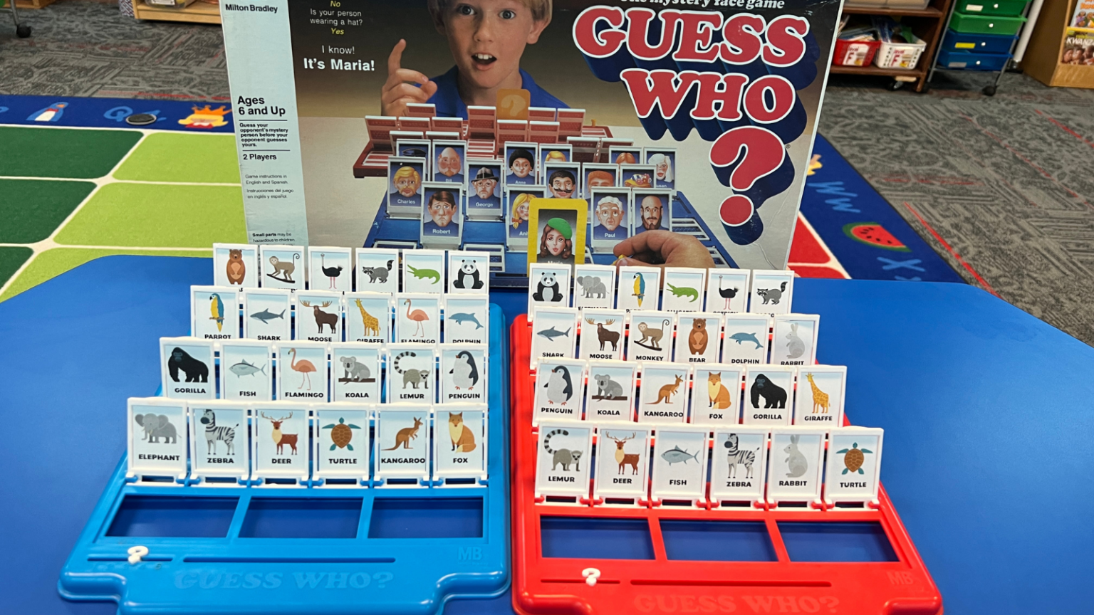 Free Guess Who Template for Teachers
