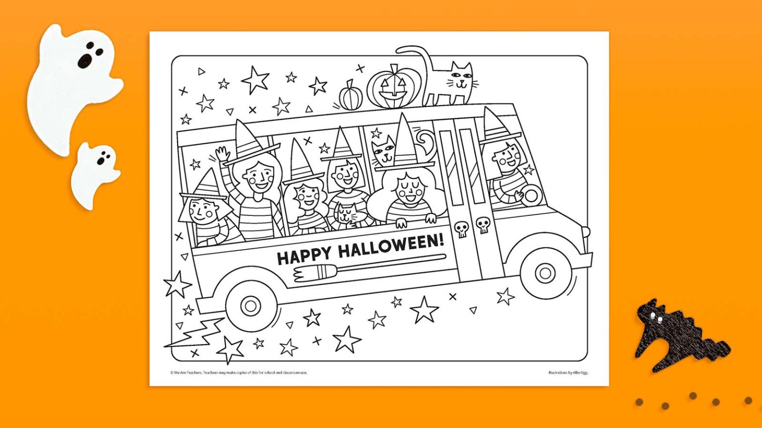 Halloween Coloring Pages: Grab Our Free Download