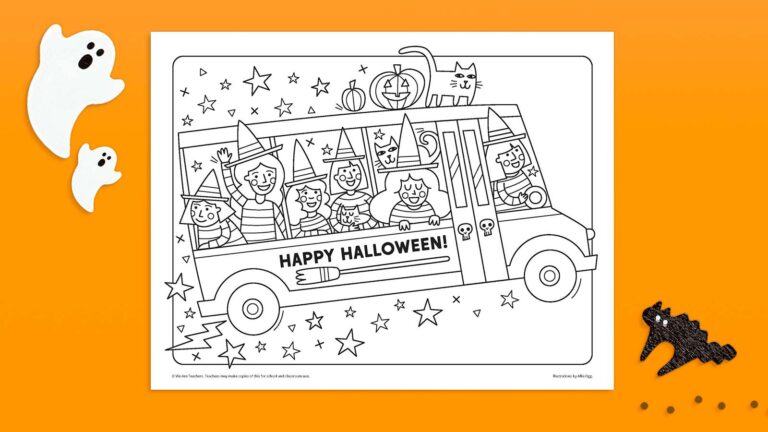 Halloween Coloring Pages: Grab Our Free Download