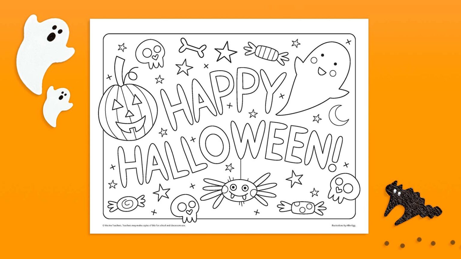 Halloween Coloring Pages: Grab Our Free Download