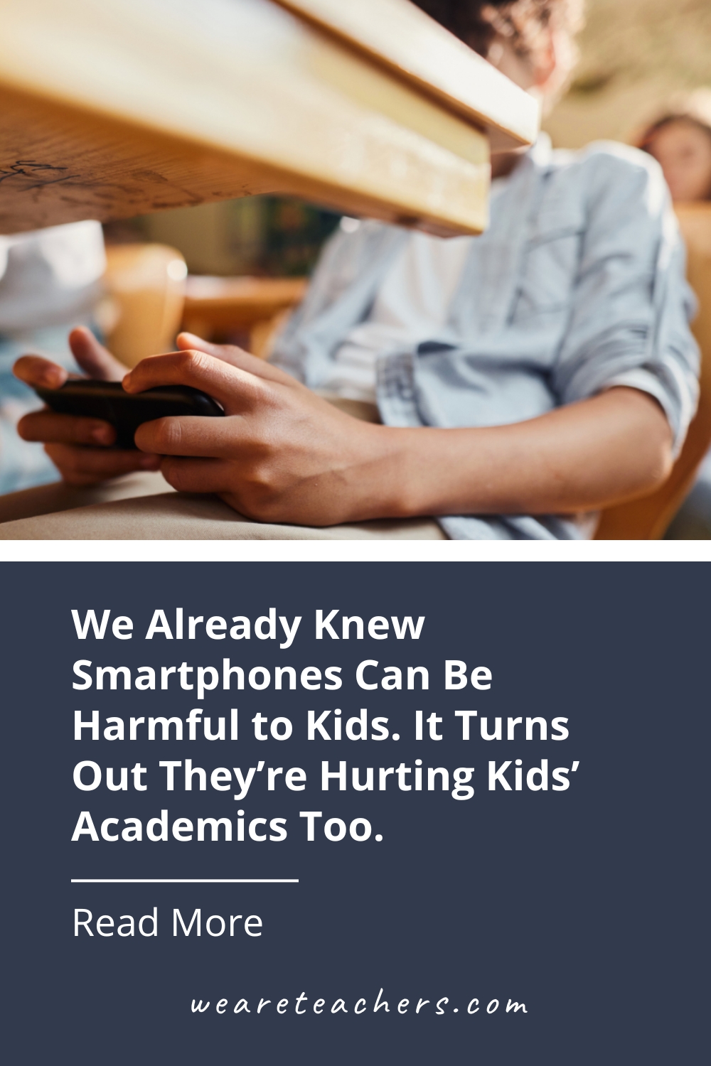Smartphones Are Harming Kids Academically As Well As Mentally