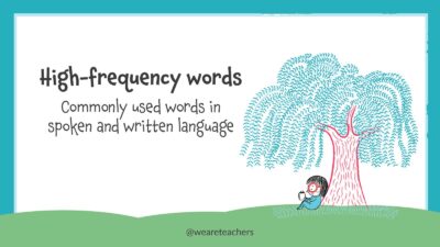 High-Frequency Word List (Free Printables and Teaching Ideas)