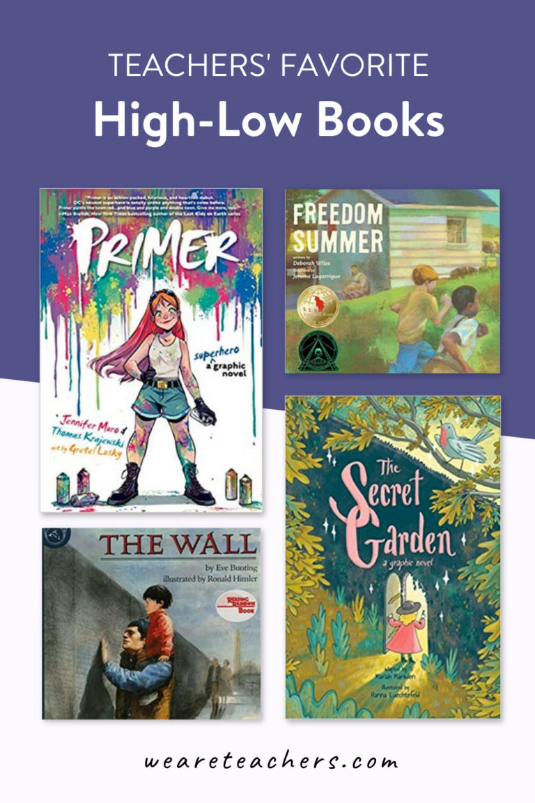 The Best High-Low Books for Kids, Tweens, and Teens - We Are Teachers