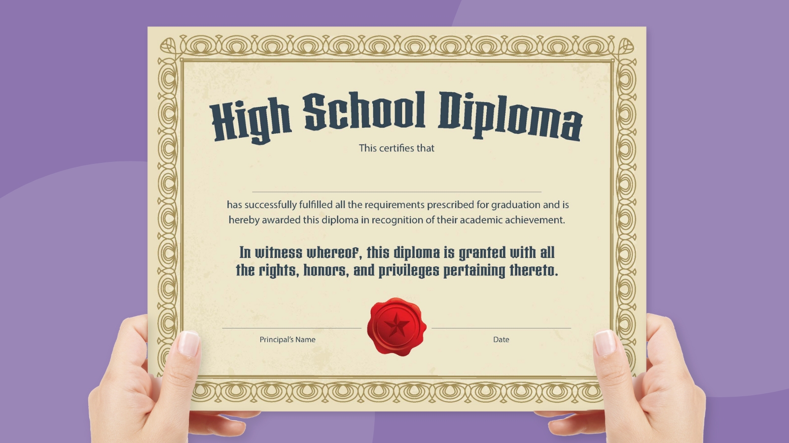 Free Printable Diploma Templates (Editable!) - December 2025