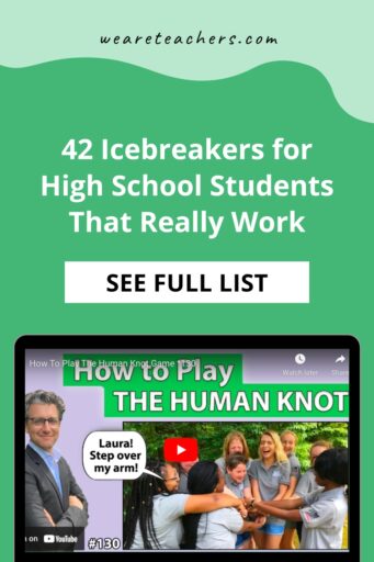42 Icebreakers for High School Students That Actually Work