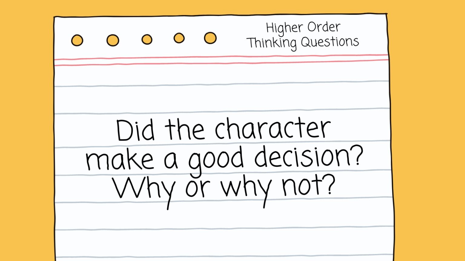 70 Higher-Order Thinking Questions and Stems (Free Printable)