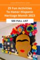 25 Hispanic Heritage Month Activities for Kids