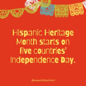 25 Meaningful National Hispanic Heritage Month Facts