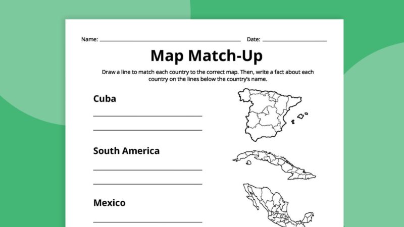 Free Printable Hispanic Heritage Month Worksheets