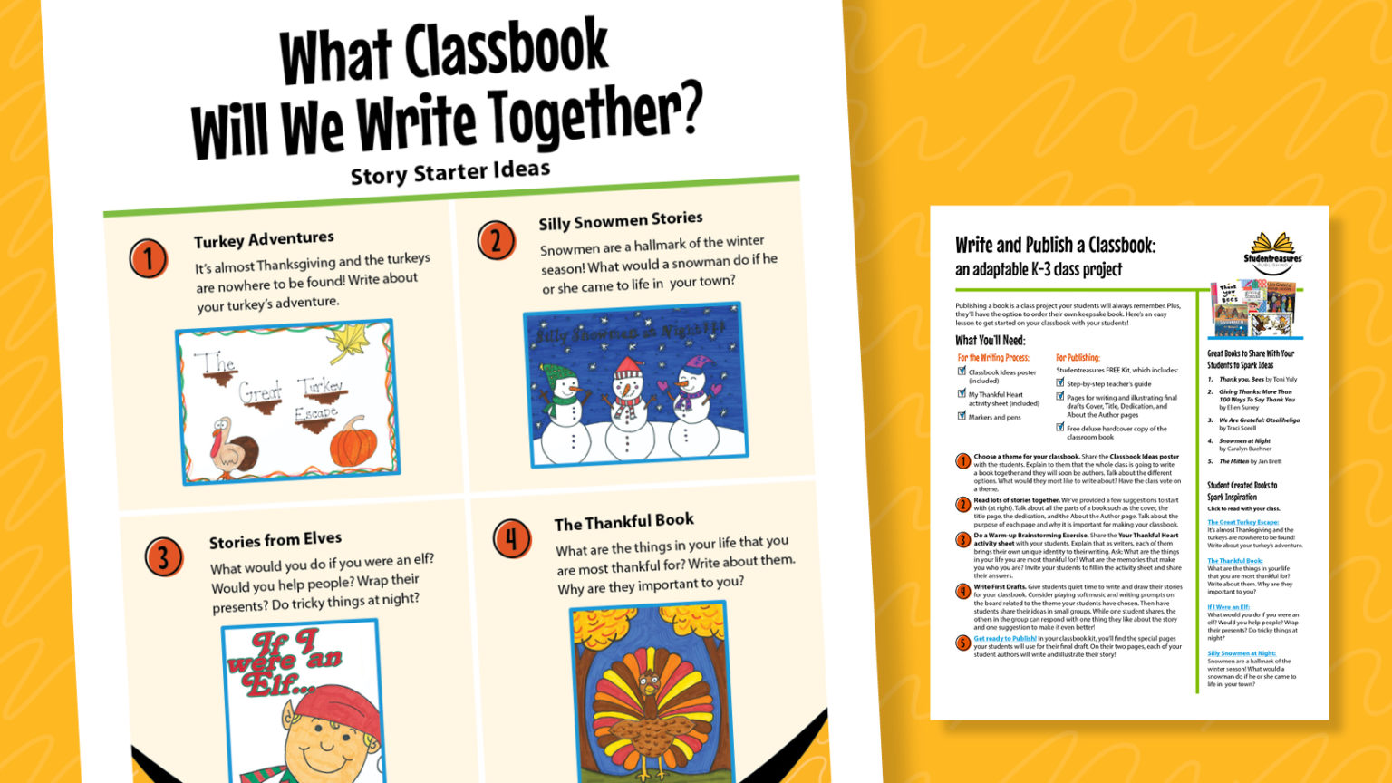 Free Printables to Get Your Holiday Classbook Going