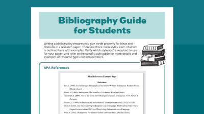 How To Write a Bibliography (Plus Printable Guide With Examples)