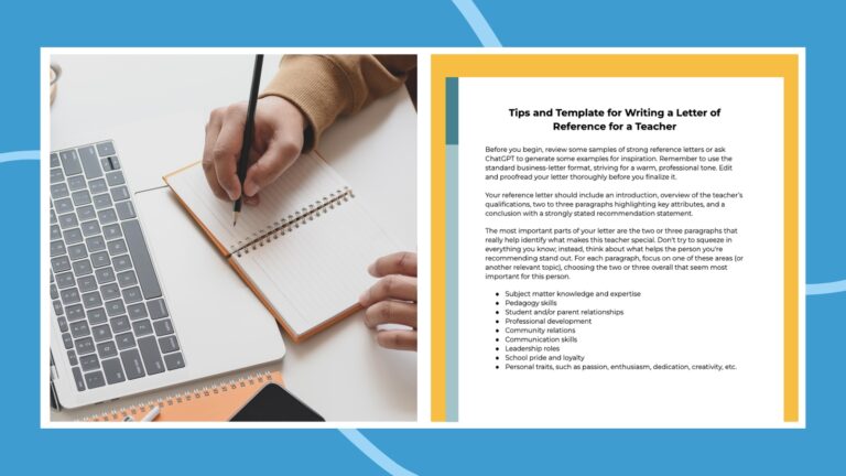 How To Write a Reference Letter (Examples and Free Template)