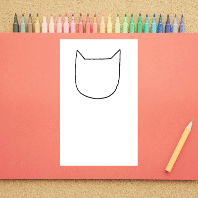 How To Draw a Cat (Free Printable + Video)