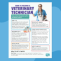 How To Become a Vet Tech (Free Student Guide and Poster)