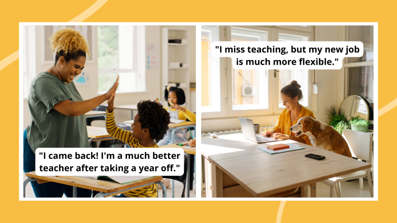 I Left Teaching, But Now I'm Regretting It