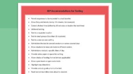 140+ IEP Accommodations Special Ed Teachers Should Bookmark