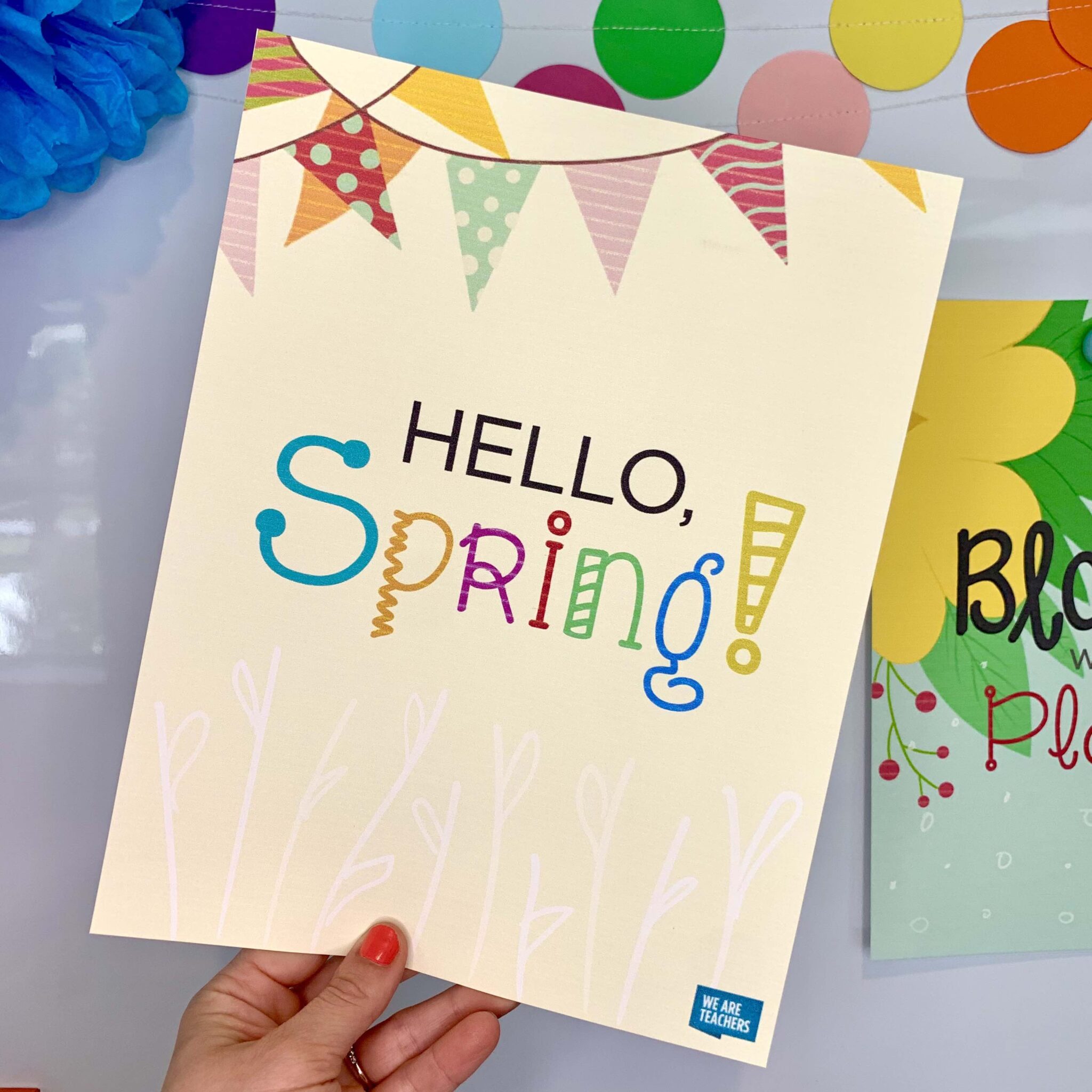 Spring Posters - Free Download for the Classroom