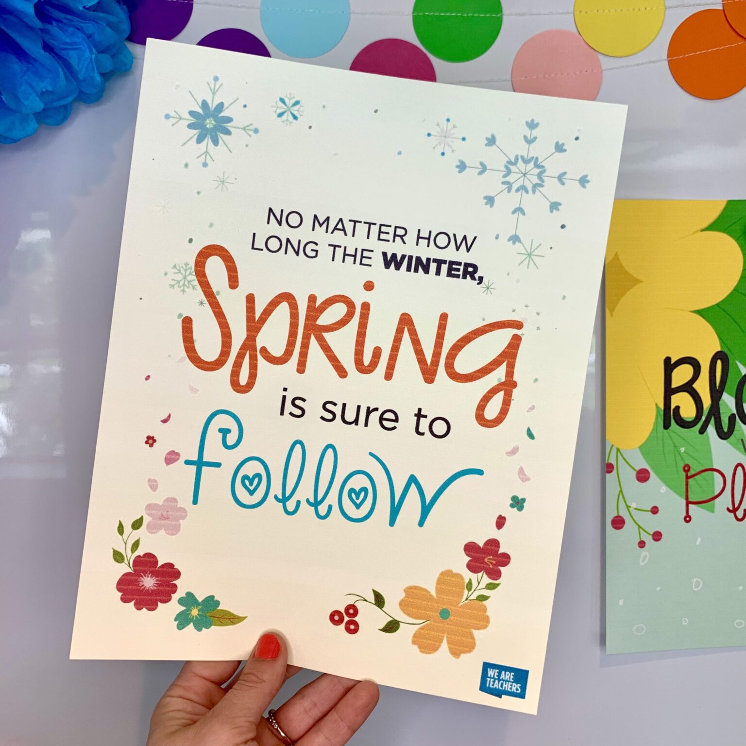 Spring Posters - Free Download for the Classroom