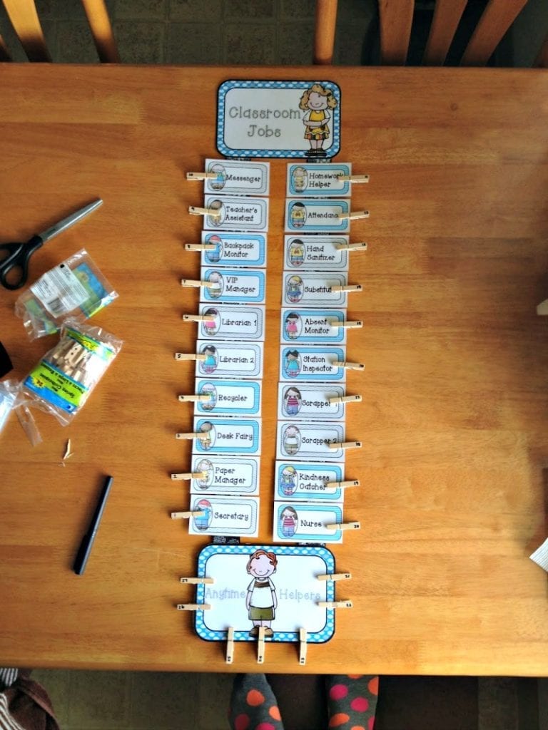 Classroom Job Charts - 38 Creative Ideas for Assigning Classroom Jobs