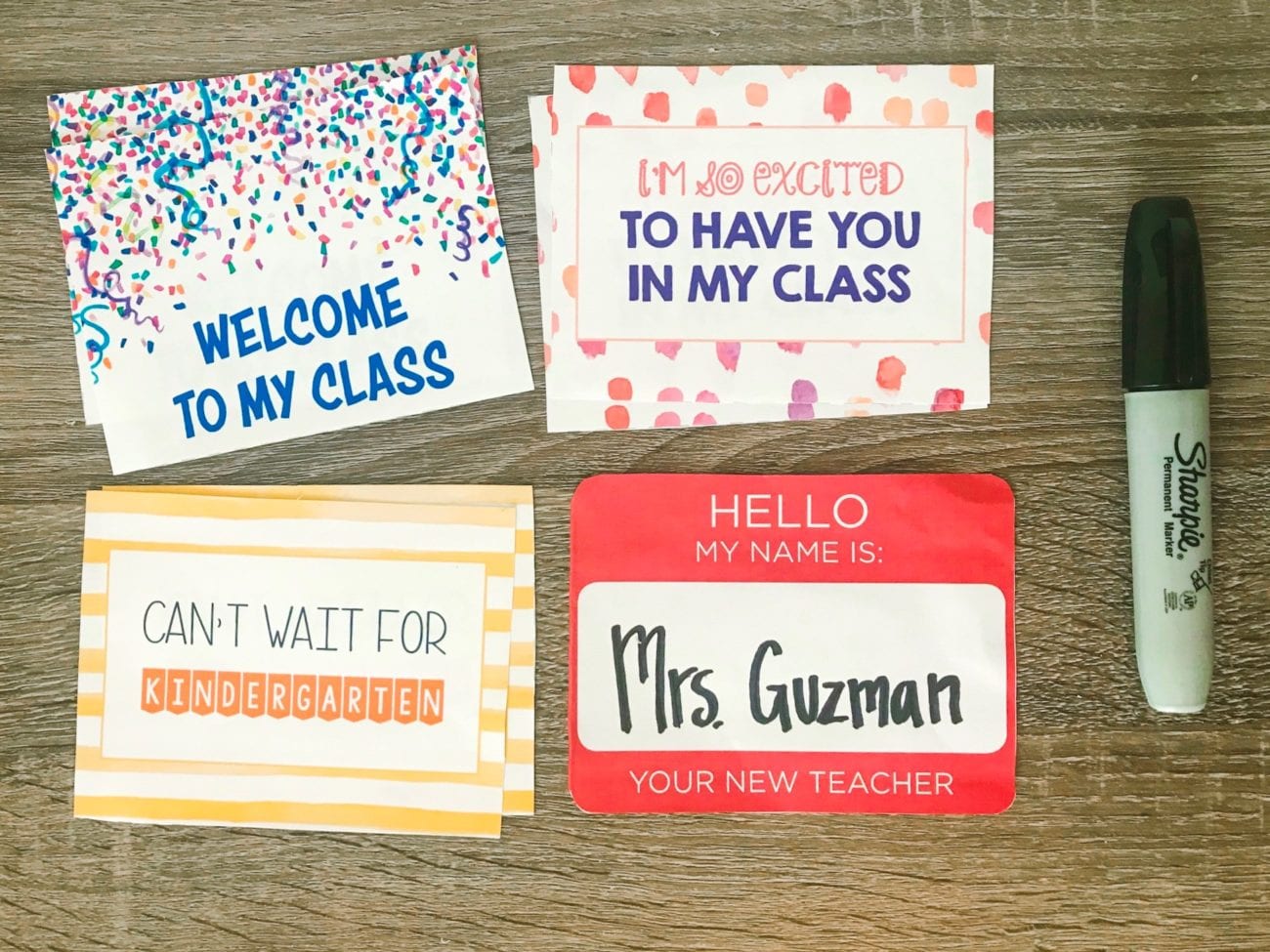 Free Printable Welcome Postcards for Teachers - WeAreTeachers