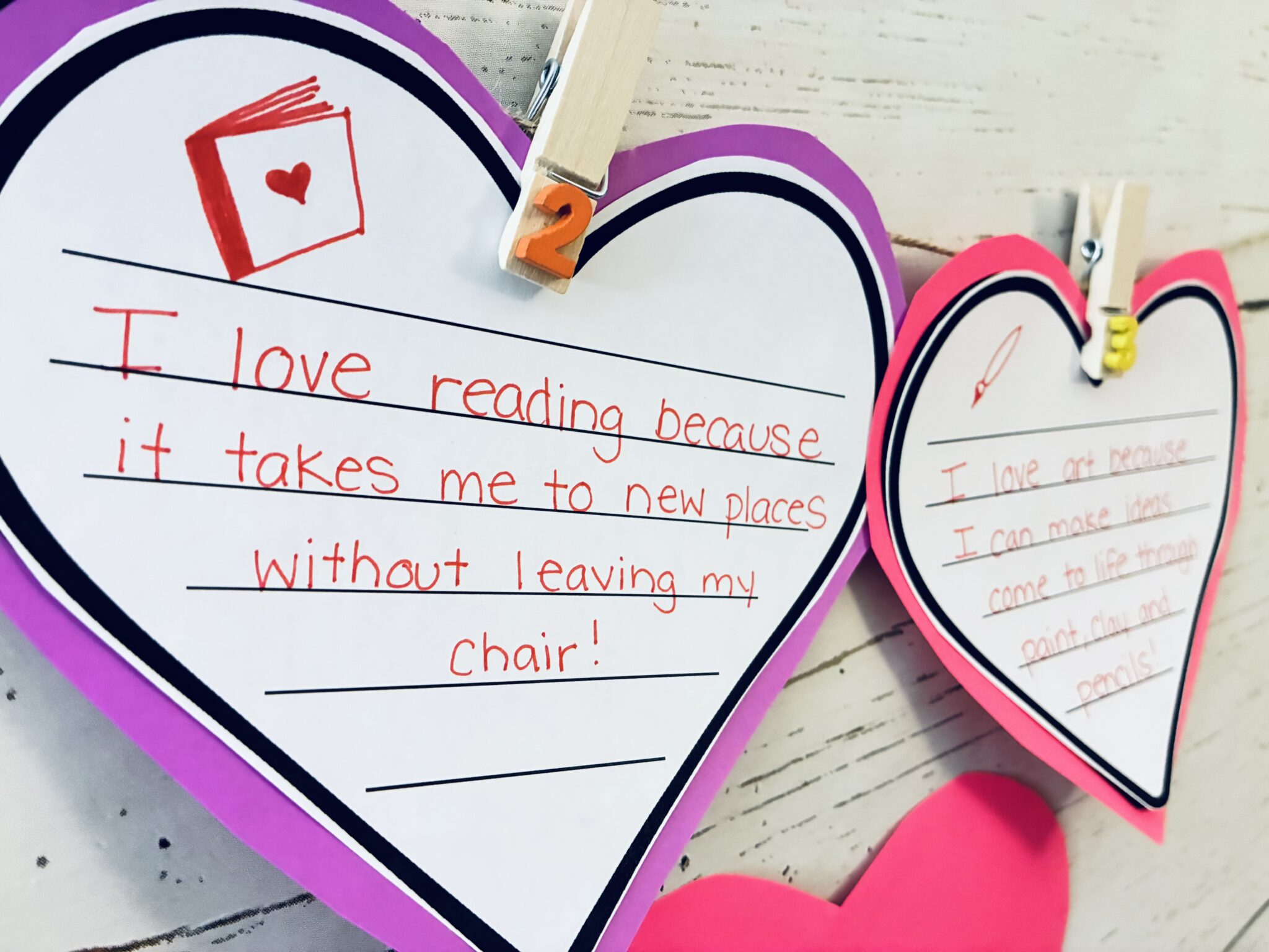 Free Printable Heart Bundle