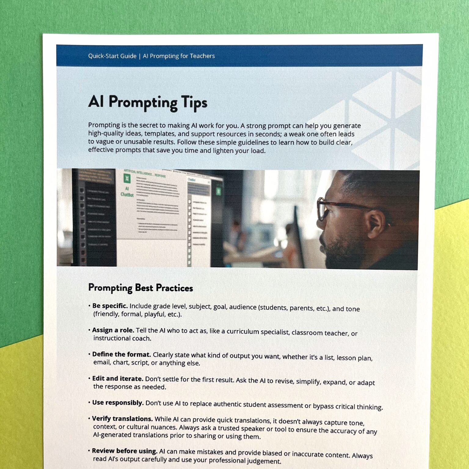 Work Smarter With This Free AI Teacher Guide - We Are Teachers
