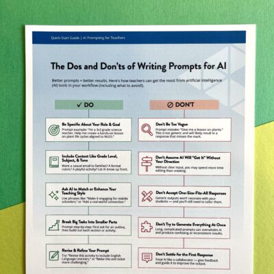 Work Smarter With This Free AI Teacher Guide - We Are Teachers