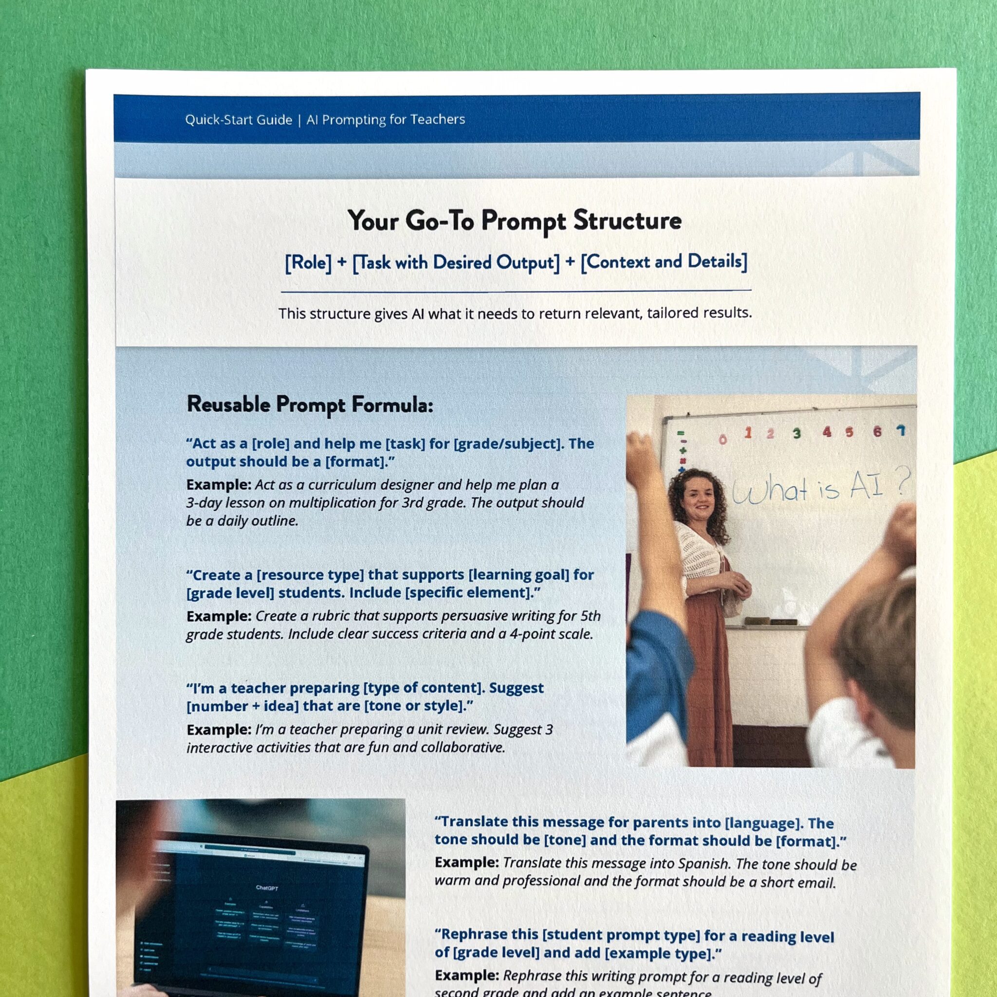 Work Smarter With This Free AI Teacher Guide - We Are Teachers