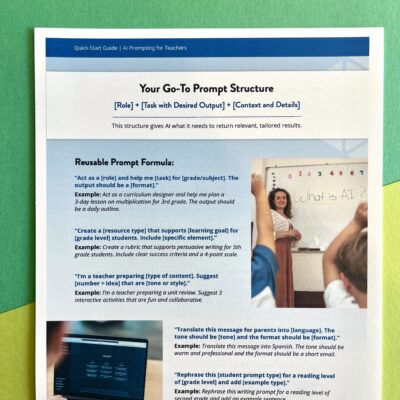 Work Smarter With This Free AI Teacher Guide - We Are Teachers