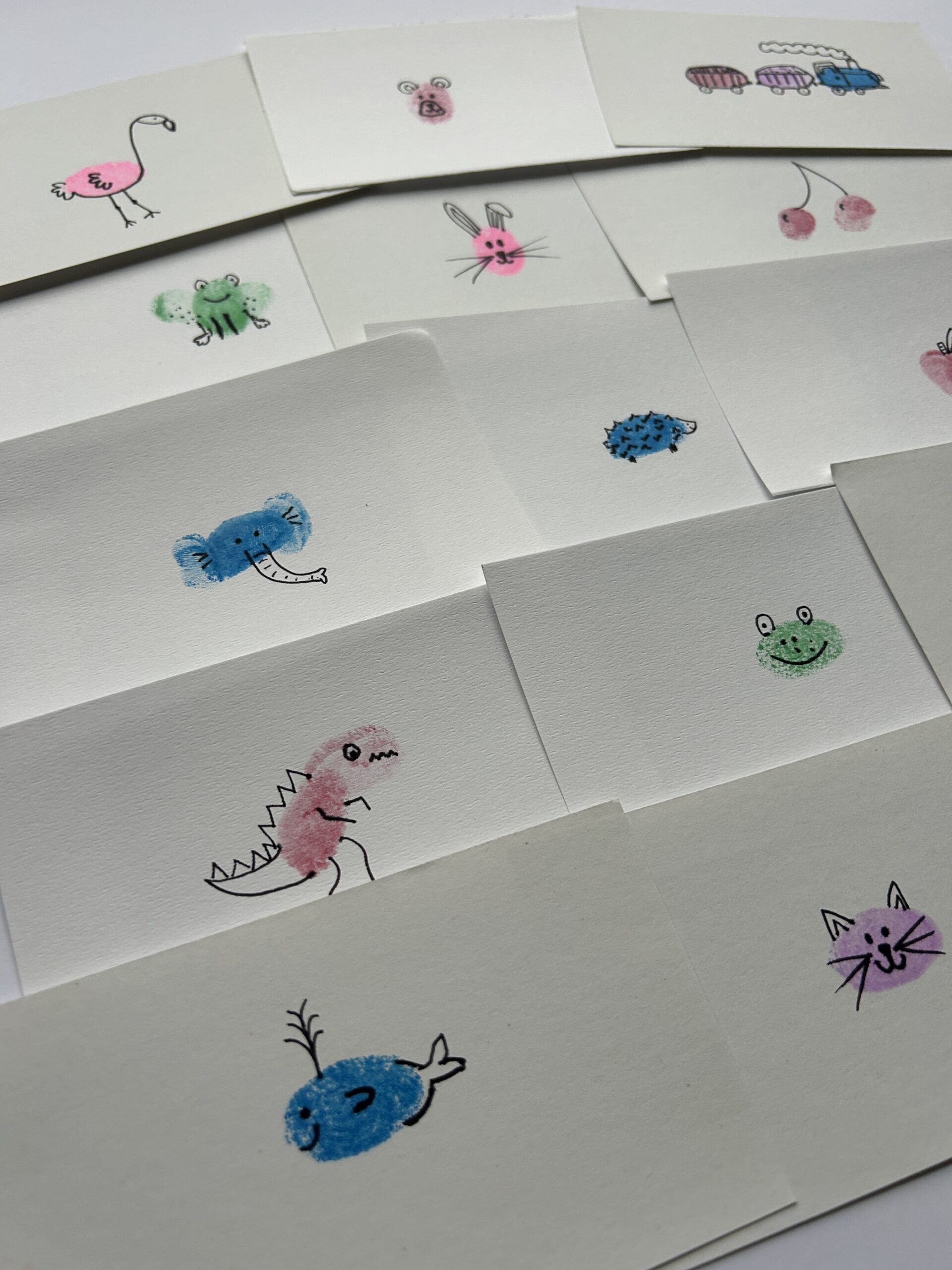 Fingerprint Art: How-To Plus Free Printable - May 2025