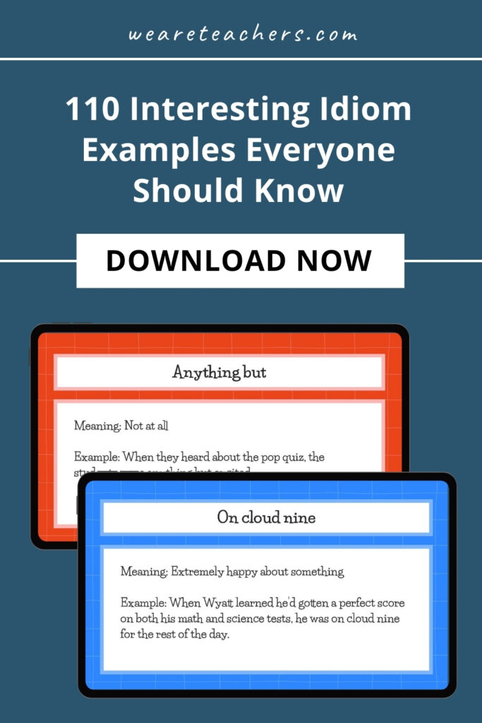 110 Idiom Examples Everyone Should Know
