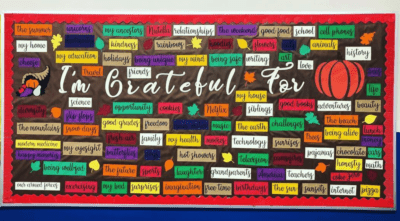 Thanksgiving Bulletin Boards & Door Decorations To Showcase Gratitude