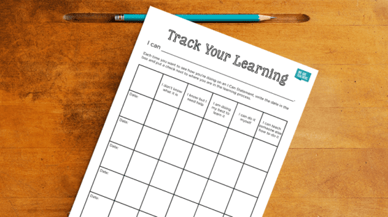 Free Goal Setting and Student Data Tracking Worksheets
