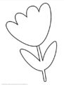 Free Printable Flower Template