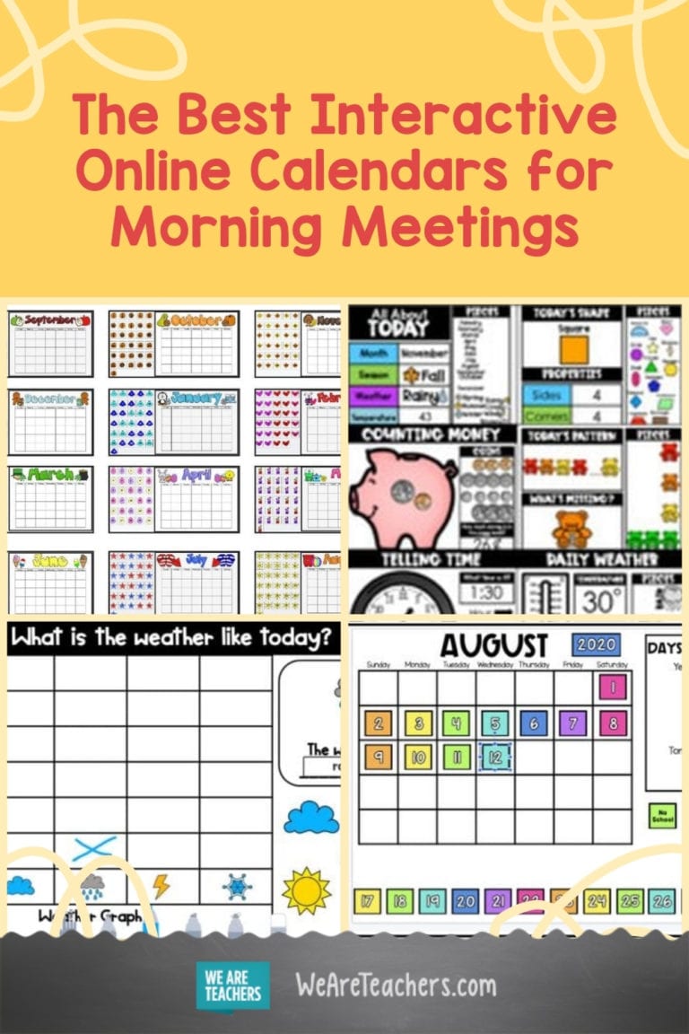 The Best Interactive Online Calendars for Morning Meetings and More