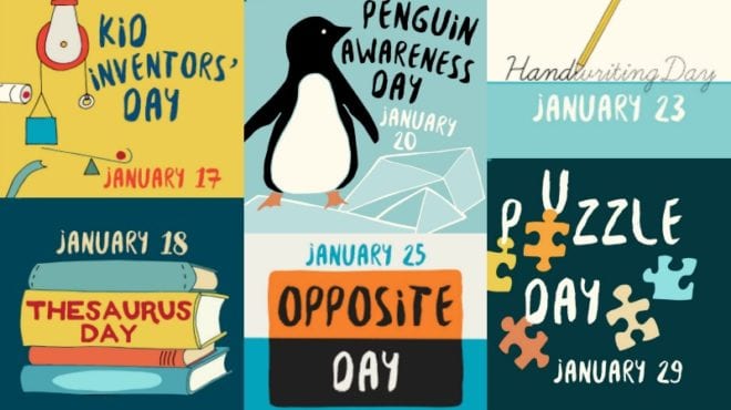 13 Fun January Holidays You'll Want to Celebrate in Your Classroom