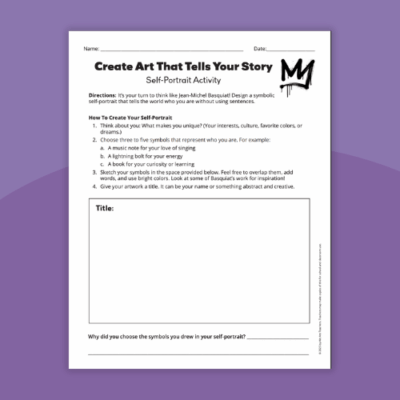 Learn All About Artist Jean-Michel Basquiat (Free Printables) - We Are ...