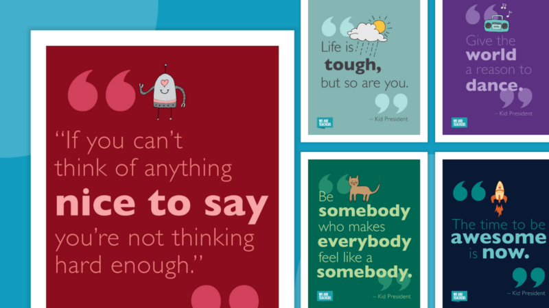 We Are Teachers Printable Classroom Posters - We Are Teachers