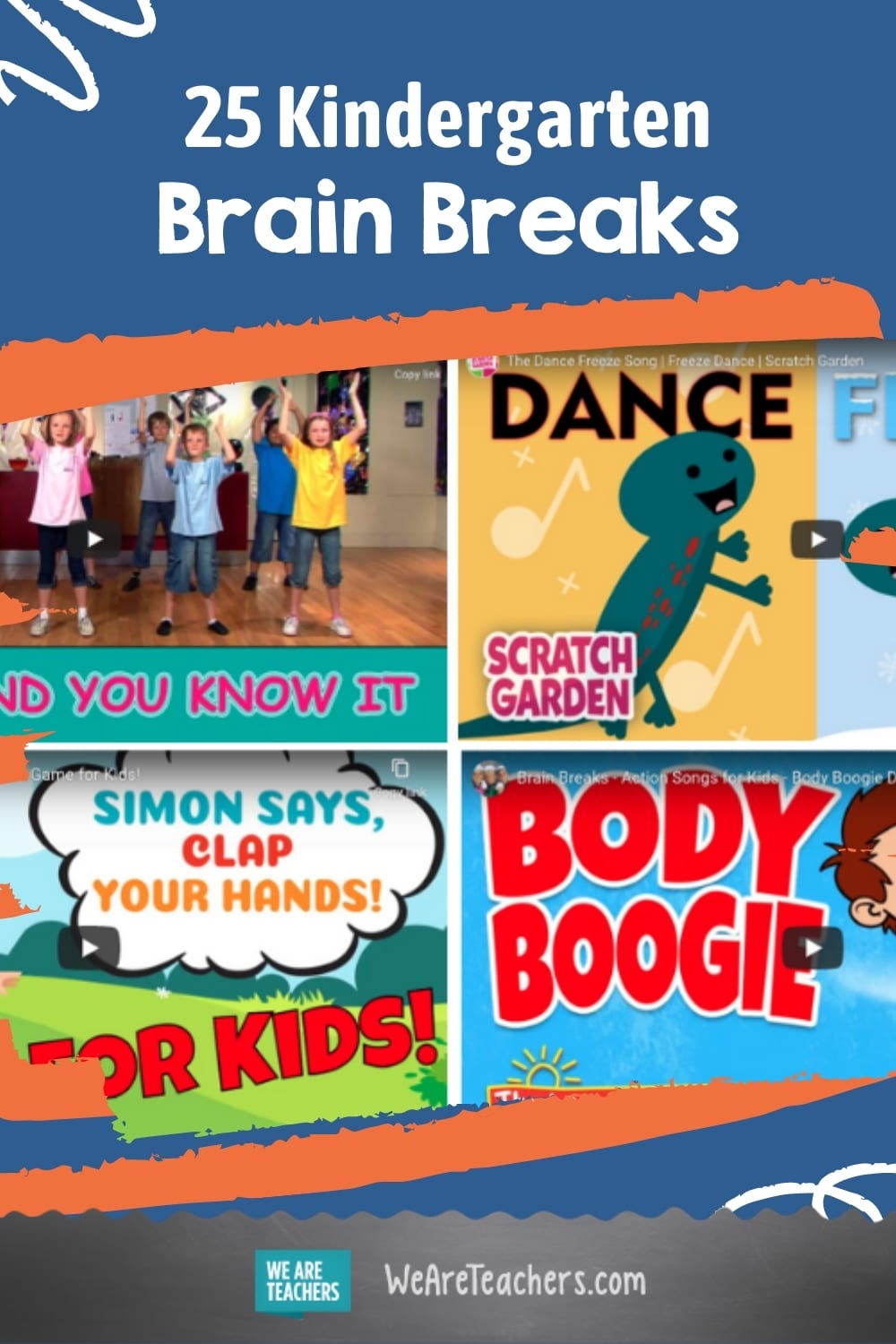 25 Kindergarten Brain Breaks to Get the Wiggles Out