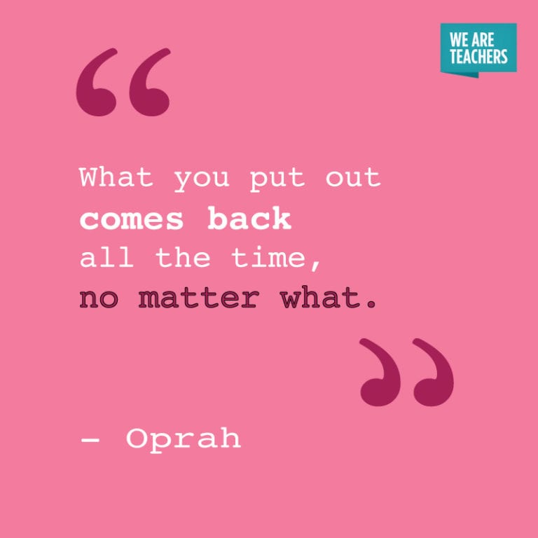 Oprah Quotes That Would Make Amazing Classroom Rules