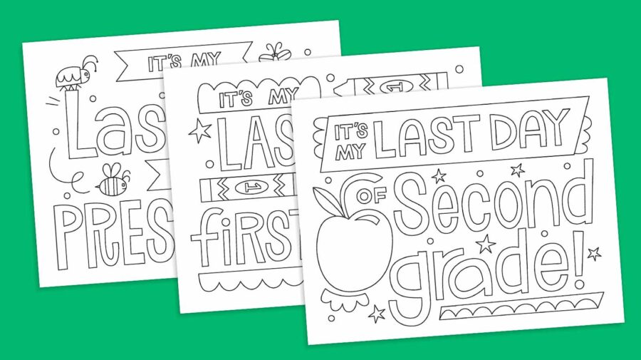 Free Printable Last Day of School Signs - WeAreTeachers