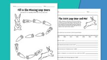 2024 Leap Year Worksheets: Free Download - We Are Teachers