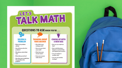 Free Poster: Using Math Talk in the Classroom - WeAreTeachers