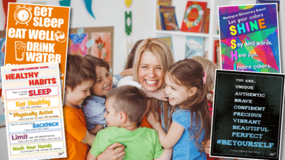 Positive Behavior Posters for the Classroom and School