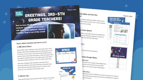 Teaching With Lightyear: Activities for 1st Through 3rd Grades