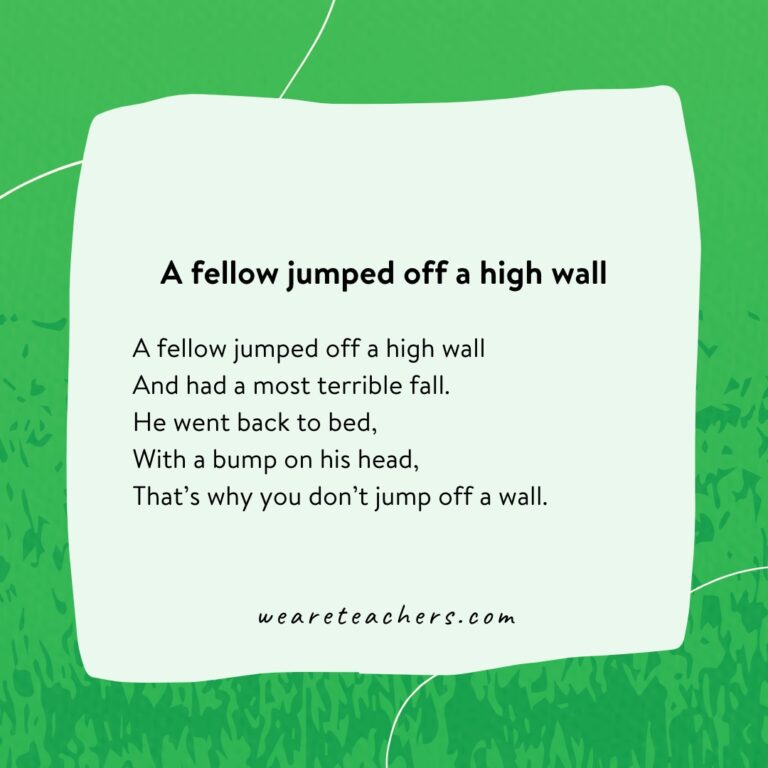 40 Silly and Fun Limericks for Kids