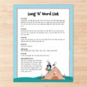Long 'A' Words (List, Teaching Ideas, and Free Printables)